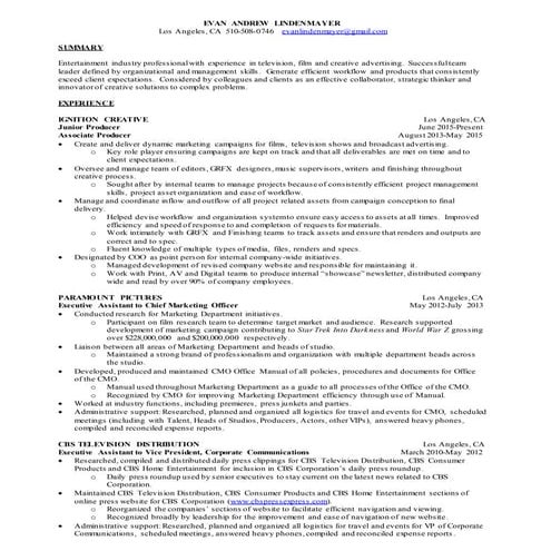Evan Andrew Lindenmayer Resume 2016 | PDF
