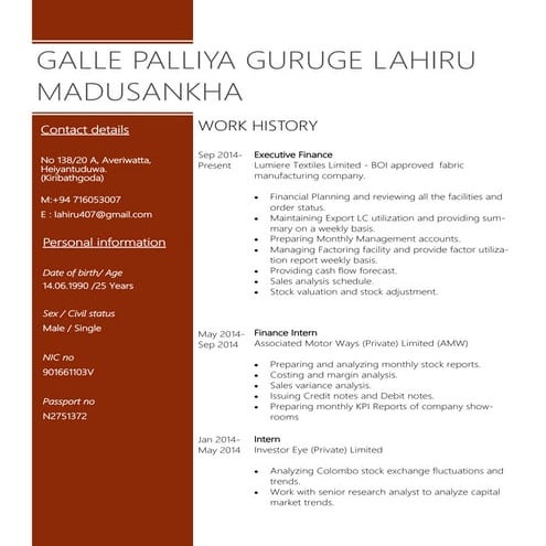 General-CV-Format-1 | DOC