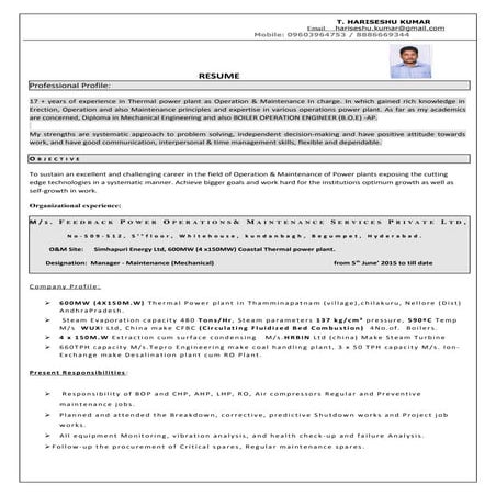 hari_new resume | DOC