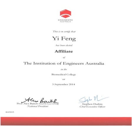 Bachelor's degree and engineers Australia certification | PDF
