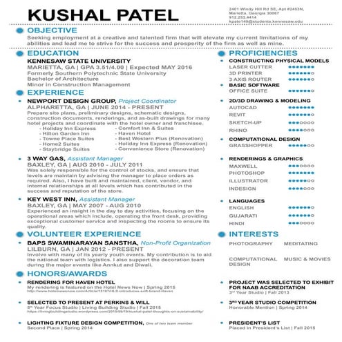 Kushalpatelresume Pdf 