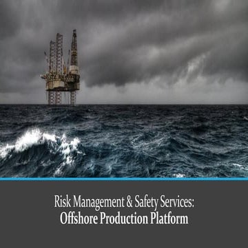 Offshore Production Platform Risk Management & Safety Services | PDF