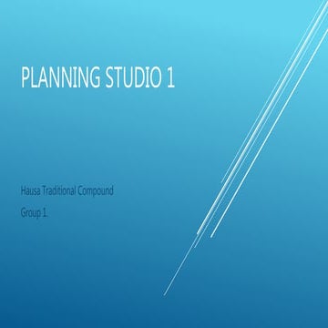 Planning Studio 1 | PPTX