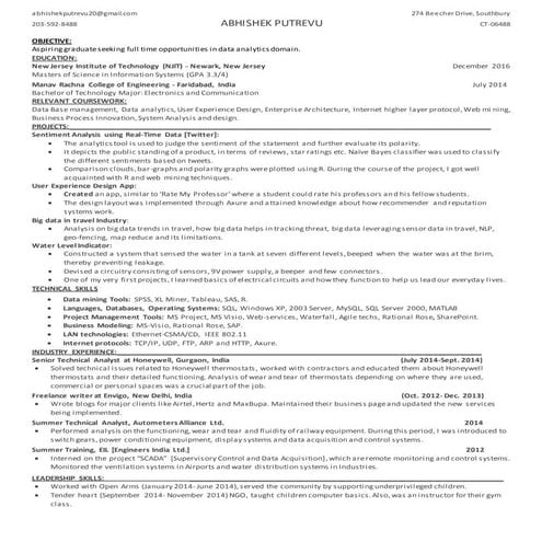 Ayush resume final 5 | PDF