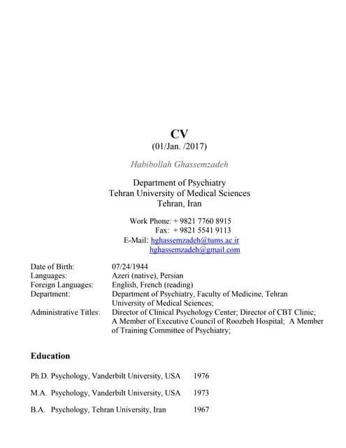 ISSA CV | PDF | Business Administration | Business