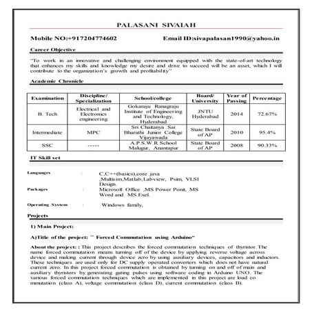 resume of joy | DOC
