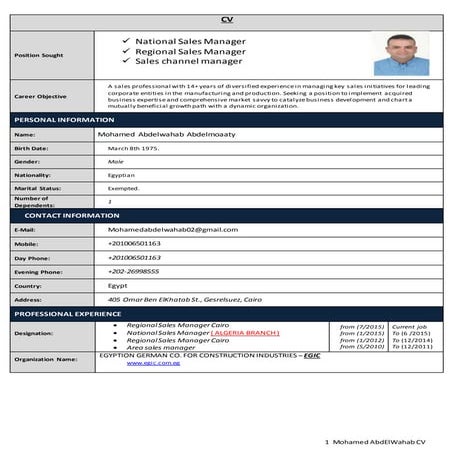 Mohamed abdelwahab CV | DOCX