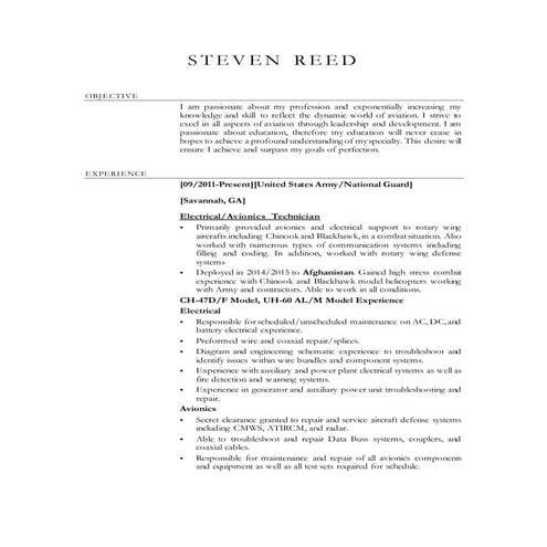 Reed Resume | PDF