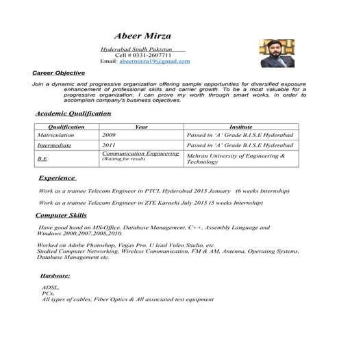 abeer-cv AM | PDF