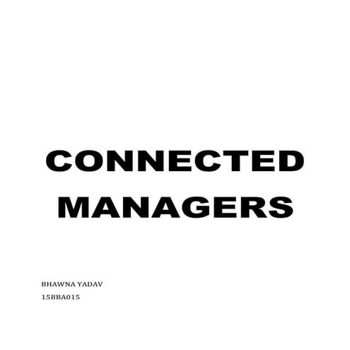CONNECTED MANAGERS | DOCX