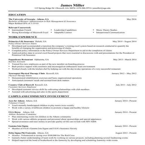 Resume Final | PDF