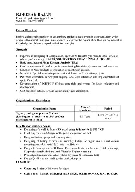 David strickland resume | DOC | Business Administration | Business