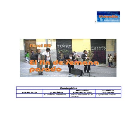 A2 el fin de semana actividad | PDF