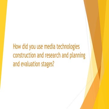 A2 evaluation q4 | PPT