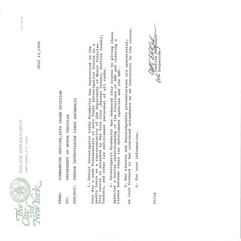 NYPD Assistance and Training | PDF