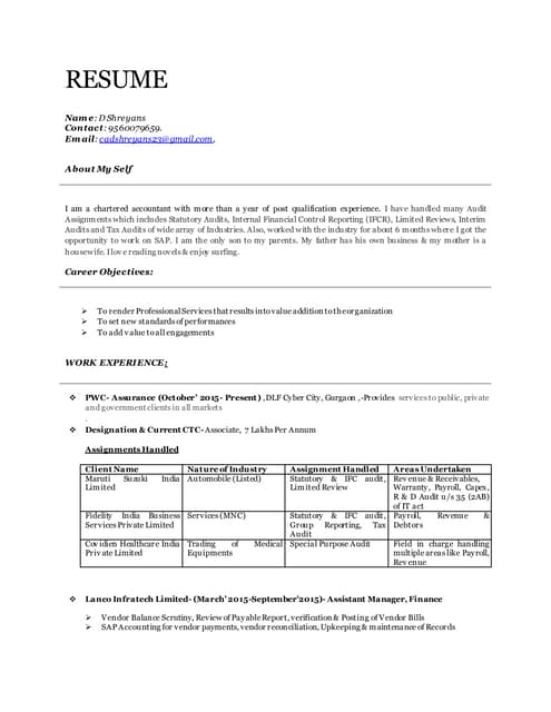 abhi_resume | DOCX | Business Accounting & Finance | Business