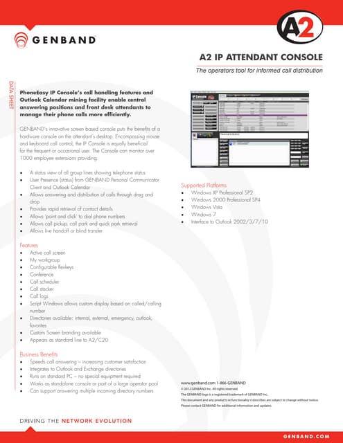 A2 Personal Agent Web Portal datasheet | PDF