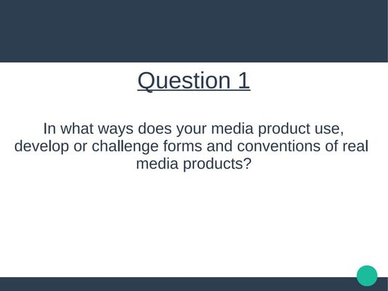Evaluation 1 | PPT