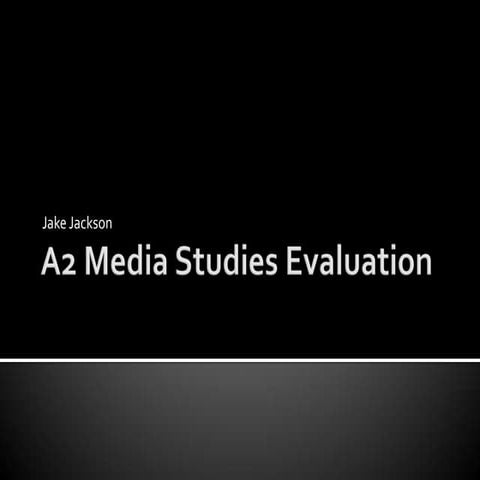 Manflick Evaluation jack Parfitt | PPT