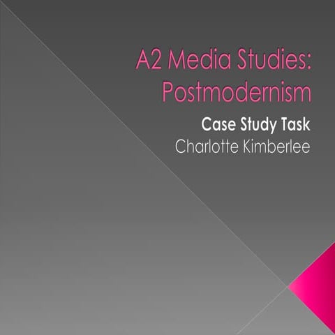 A2 media studies | PPT