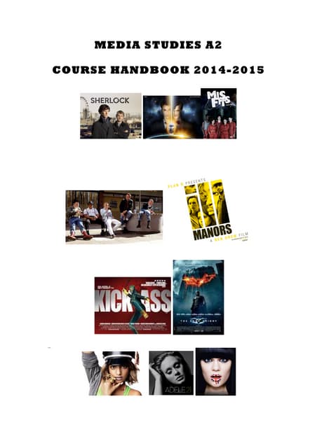 AS Film Studies course handbook 2015-16 | PDF