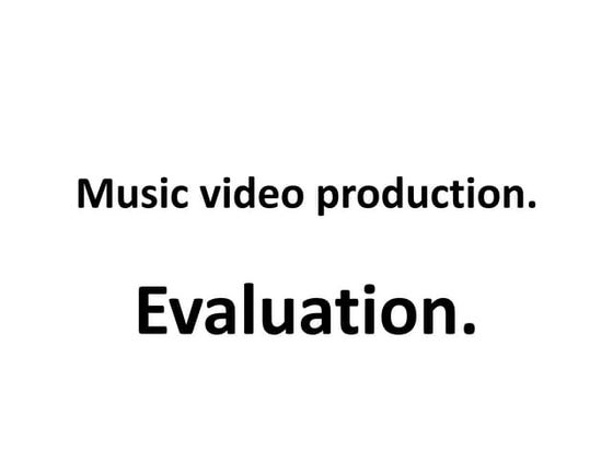 Progressive Evaluation | DOC | Video Production | Content Production