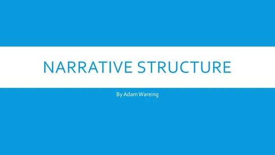Narrative structures | PPT
