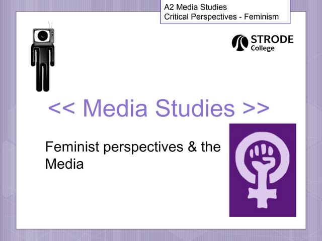 Feminism and post feminism | PPT