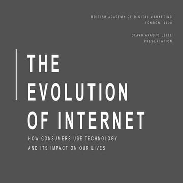 The Evolution Of Internet | PPT