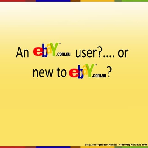 A summary of eBay's User Agreement Policy and Privacy Policy | PPTX