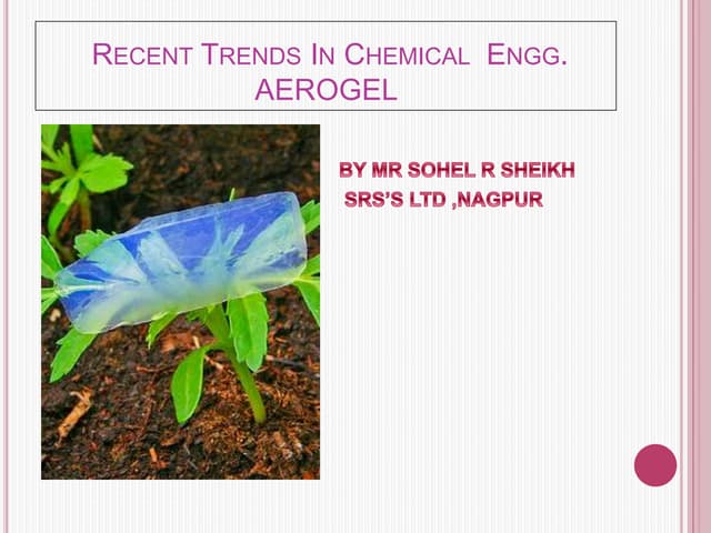 Aerogel | PPTX