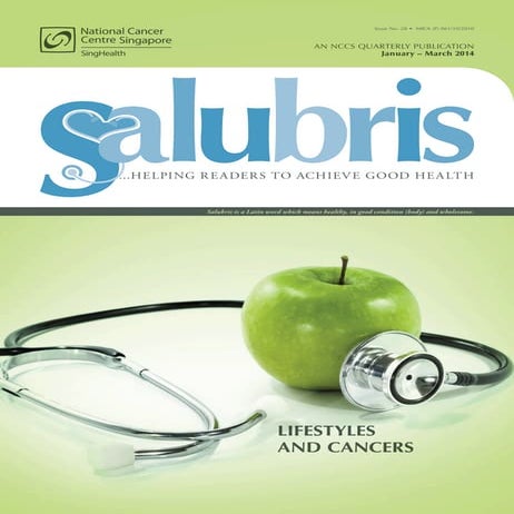 NCCS Salubris Issue 28 P7 | PDF | Cancer | Diseases and Conditions