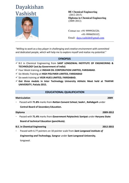 Sridhar Resume | DOC