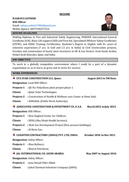 Sana CV | DOC | Civil Engineering Industry | Industries
