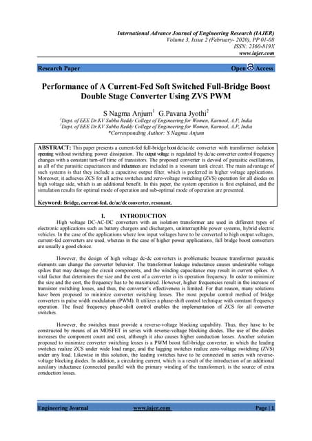 Choice of converter configuration | PPTX | Consumer Electronics | Technology & Computing