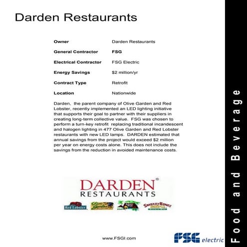 Darden Rest | PDF | Food Industry | Industries