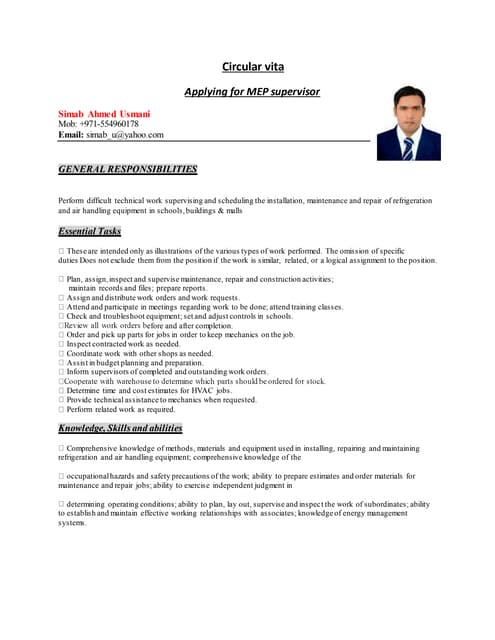 saqib cv chiller | DOC
