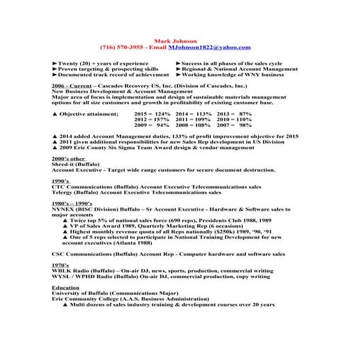 MJ Resume | PDF