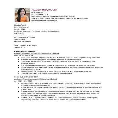 Resume_081116 | PDF