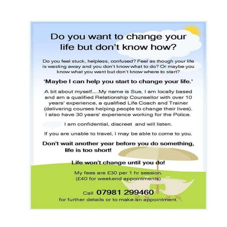 Change it! poster | DOCX