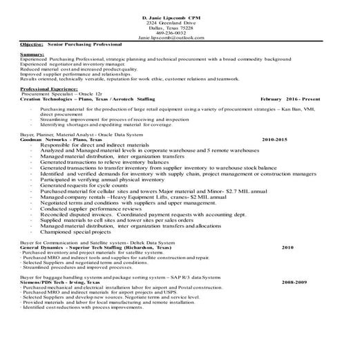 Resume October 2016 with NO references | PDF