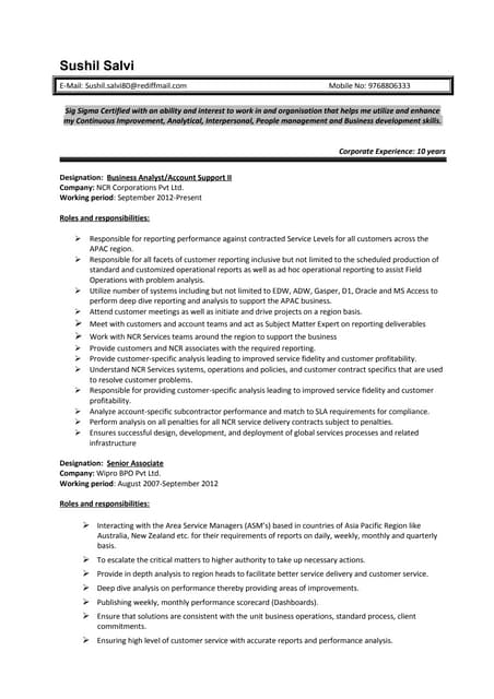 Sabitha_Resume2 | PDF