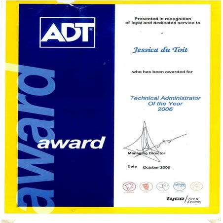 Administrator Award | PDF