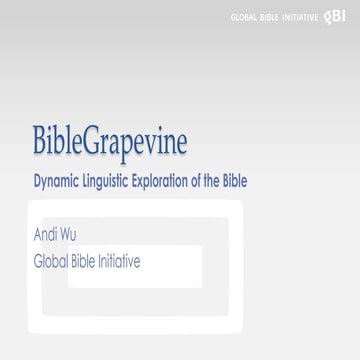 BibleTech2015 | PPTX