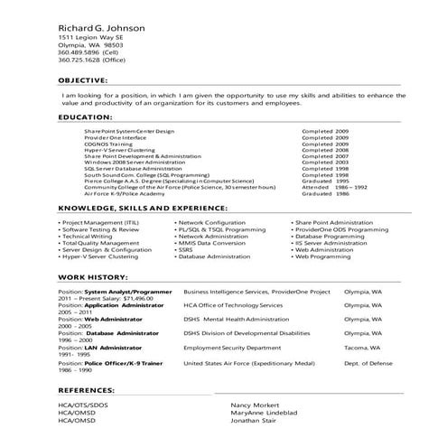 Richard Resume | DOCX