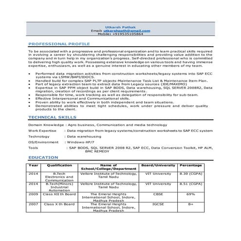 UTKARSH PATHAK resume | DOCX