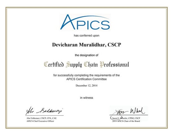 APICS_CPIM_Original_Certificate_Letter | PPT