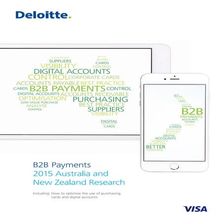 Deloitte B2B Payments 2015 Report | PDF