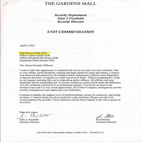 Commendation 2012 | PDF