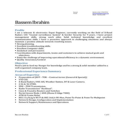 BI CV 6 June 2016 [448161] | PDF